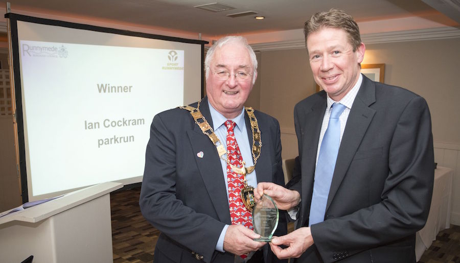 Ian Cockram wins 'Outstanding Service to Sport' award | parkrun UK Blog