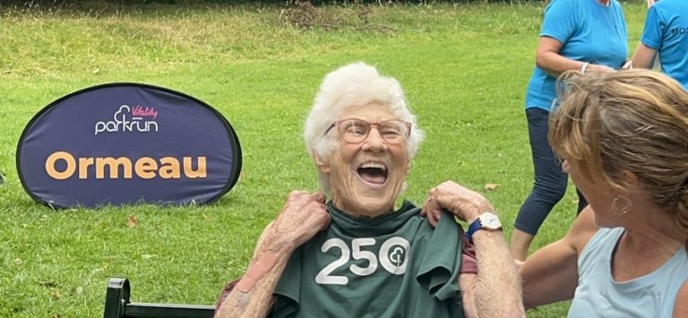 Amazing Grace, aged 97, proves it's never too late to reach 250 ...