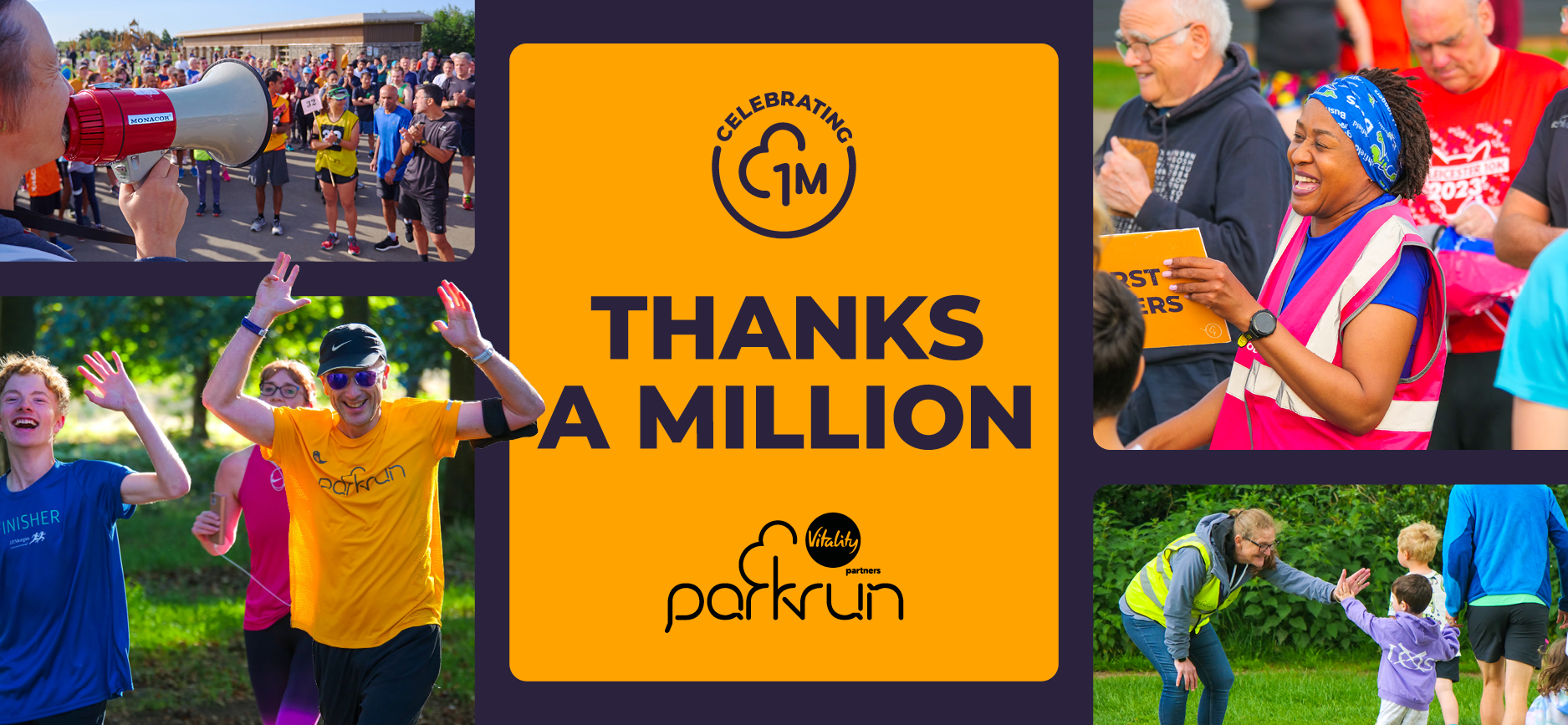 Thanks a million to our parkrun community | parkrun UK Blog