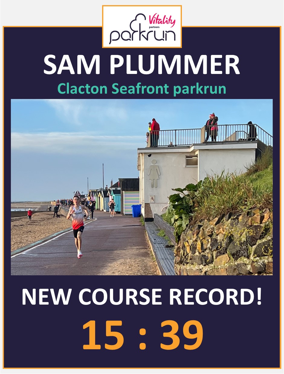 Clacton Seafront parkrun – Event number 247 – 24th December 2022 | The ...