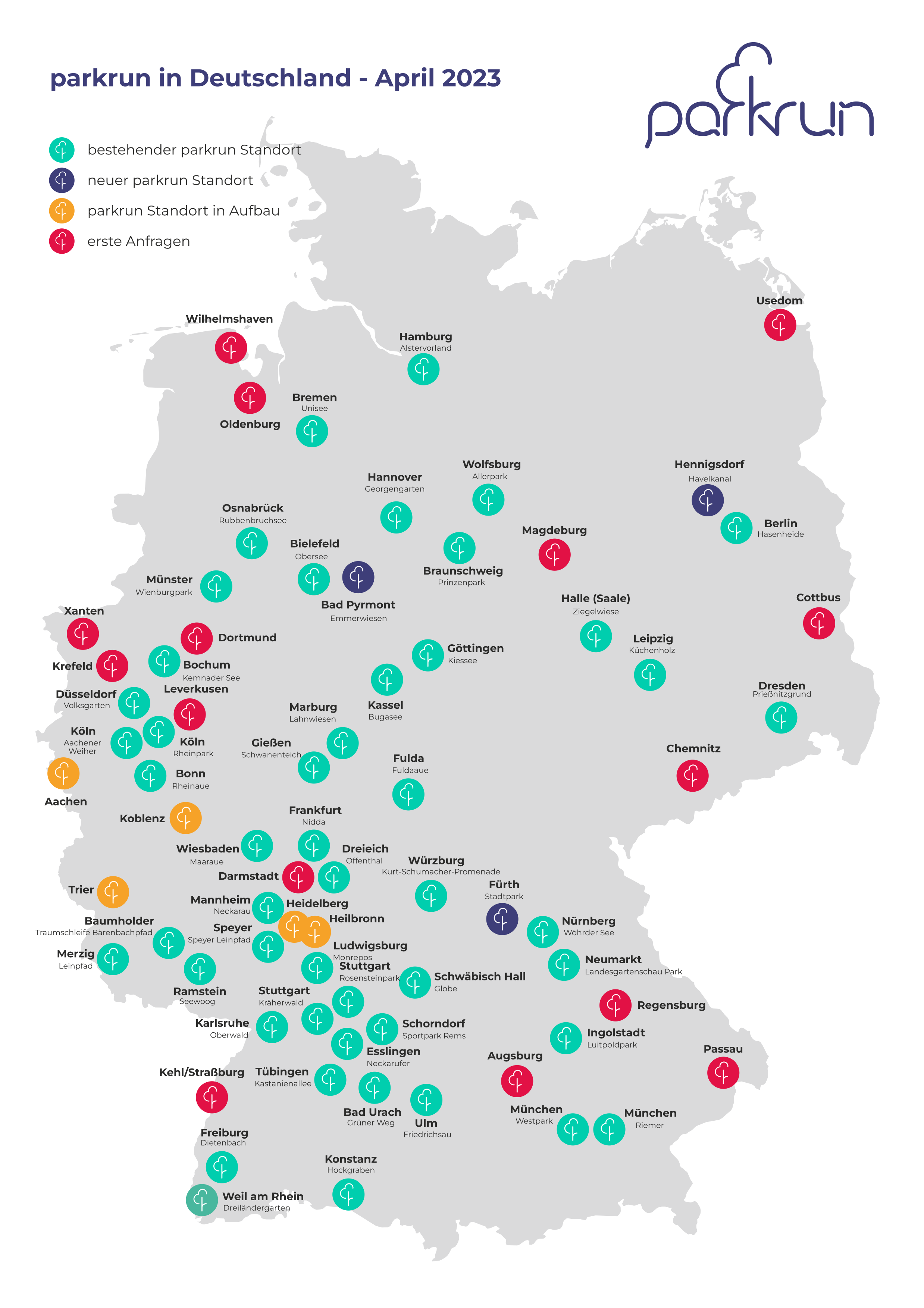 Wir stärken neue parkrun-Communities in Deutschland | parkrun DE Blog