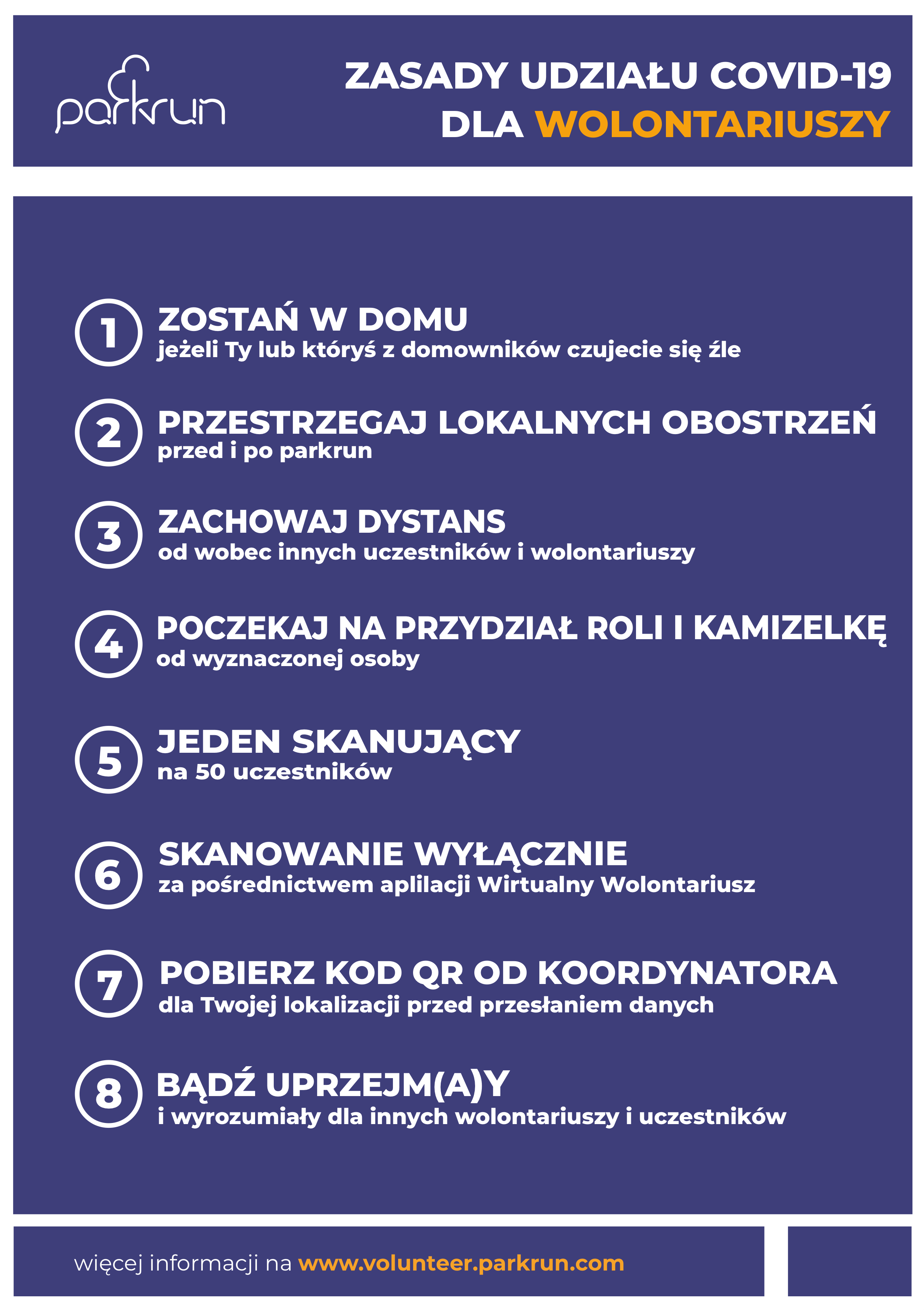 Zasady organizacji i udziału w parkrun - Podręcznik parkrun COVID-19 ...