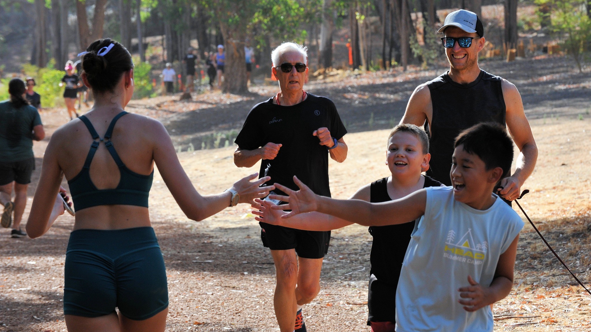 Stuart McLellan photographs Jarrahdale Heritage parkrun