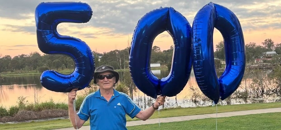 Ken joins the 500 Club at 80 years young | parkrun AU Blog