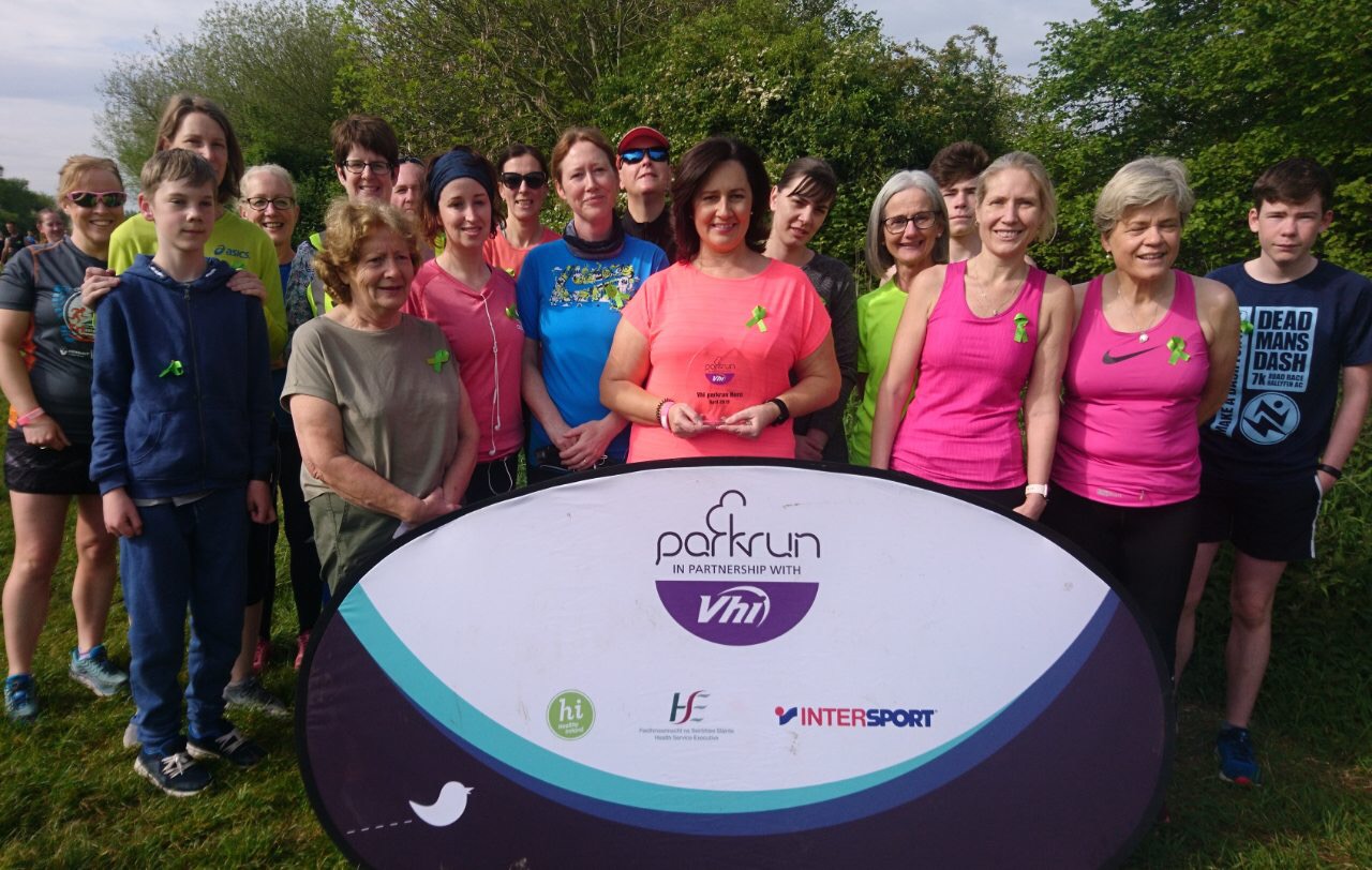 Una Kelly is our Vhi parkrun Hero winner for April | parkrun IE Blog