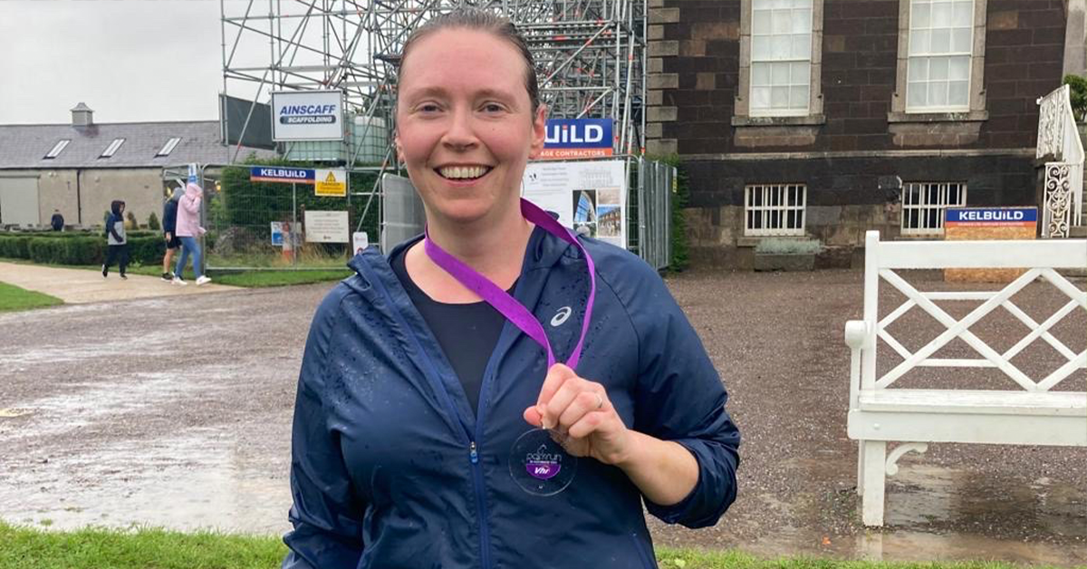 Victoria Keegan is Vhi parkrun hero for May
