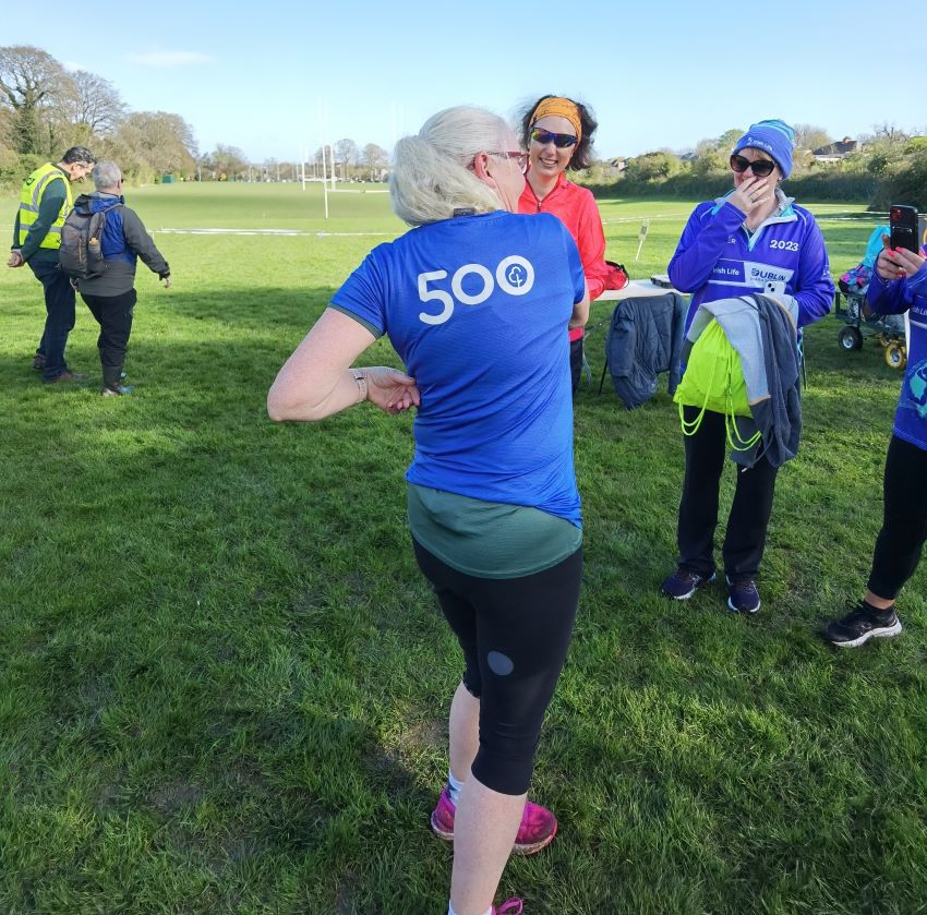 Meet the first person to reach the 500 parkruns in the Republic of ...