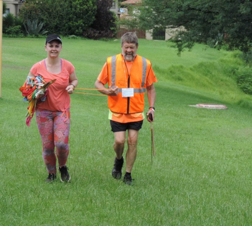 Guiding the Way: How Belinda Stroh helps Chris Stander shine at parkrun ...