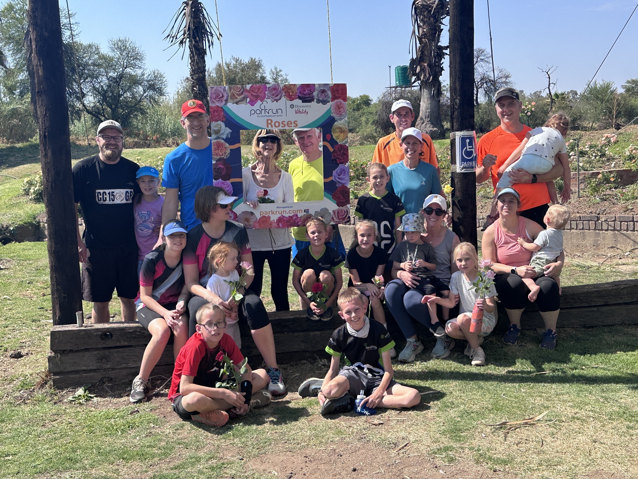 Running with the roses | parkrun ZA Blog