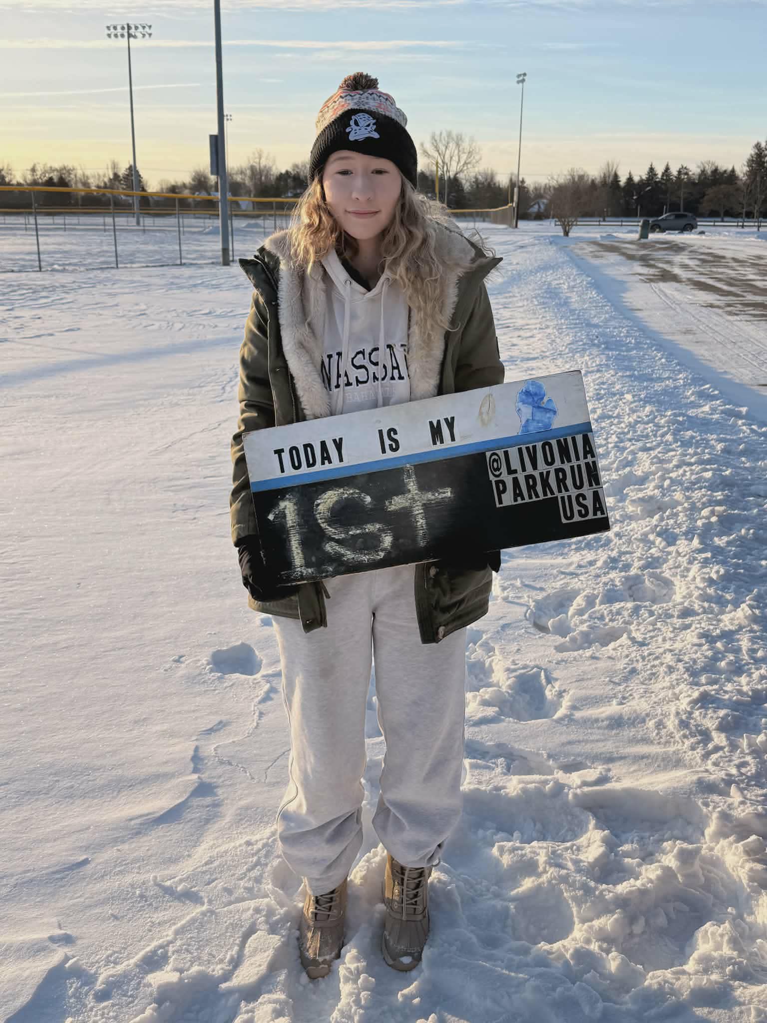1/24/26 – Livonia parkrun #644 – It was cold. We have proof. | Livonia ...