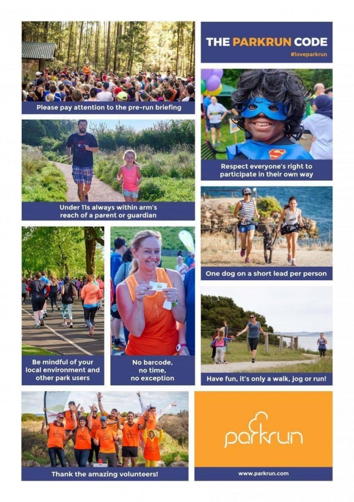 parkrun code and parkrun check in app | Karkarook parkrun