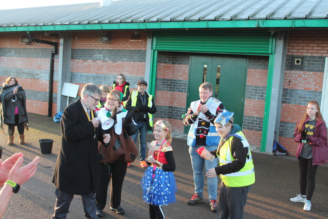 Our 100th Run and a very special award….. | Bedford junior parkrun