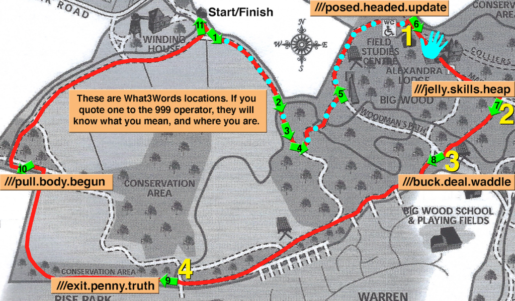 New routes for Marshals | Bestwood Village parkrun