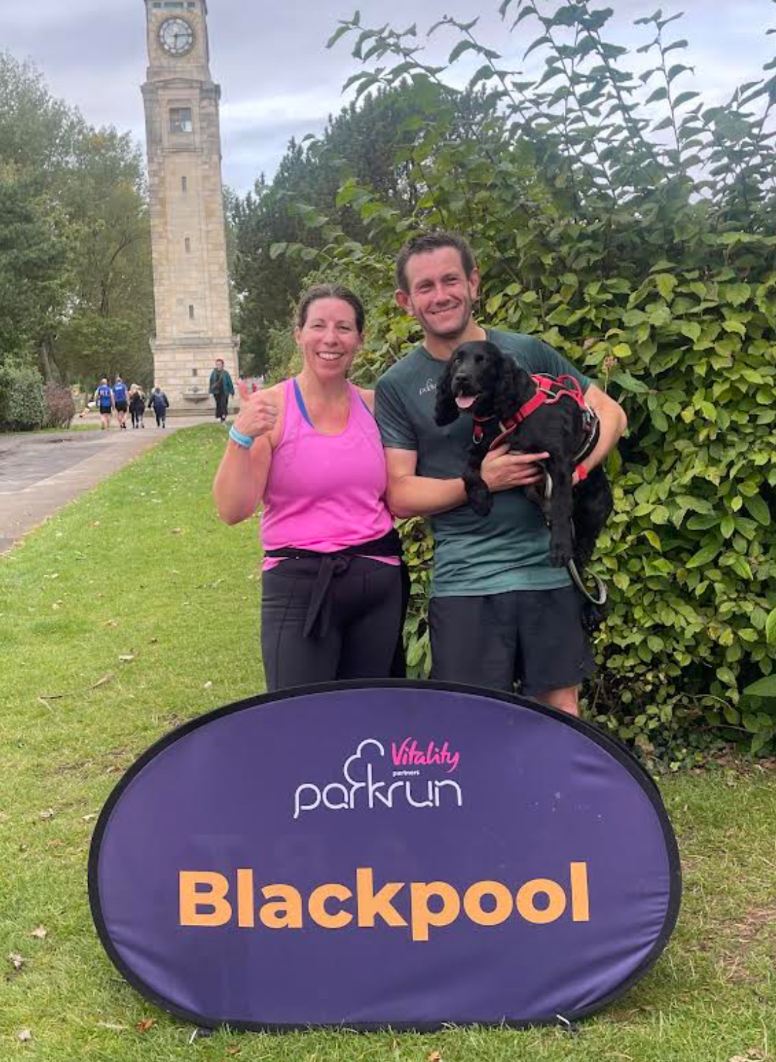 A view from Shrewsbury … after a very early start! | Blackpool parkrun