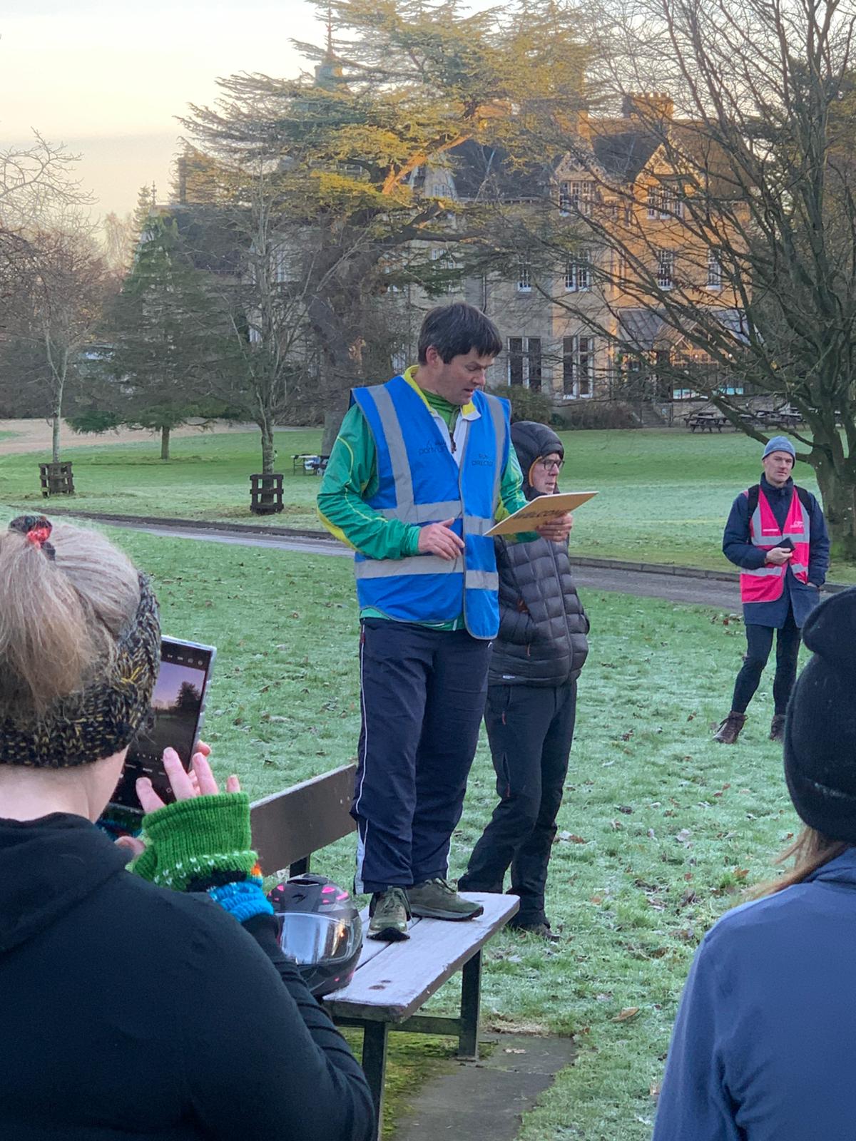 Run report – interlopers takeover 14/12 | Vogrie parkrun