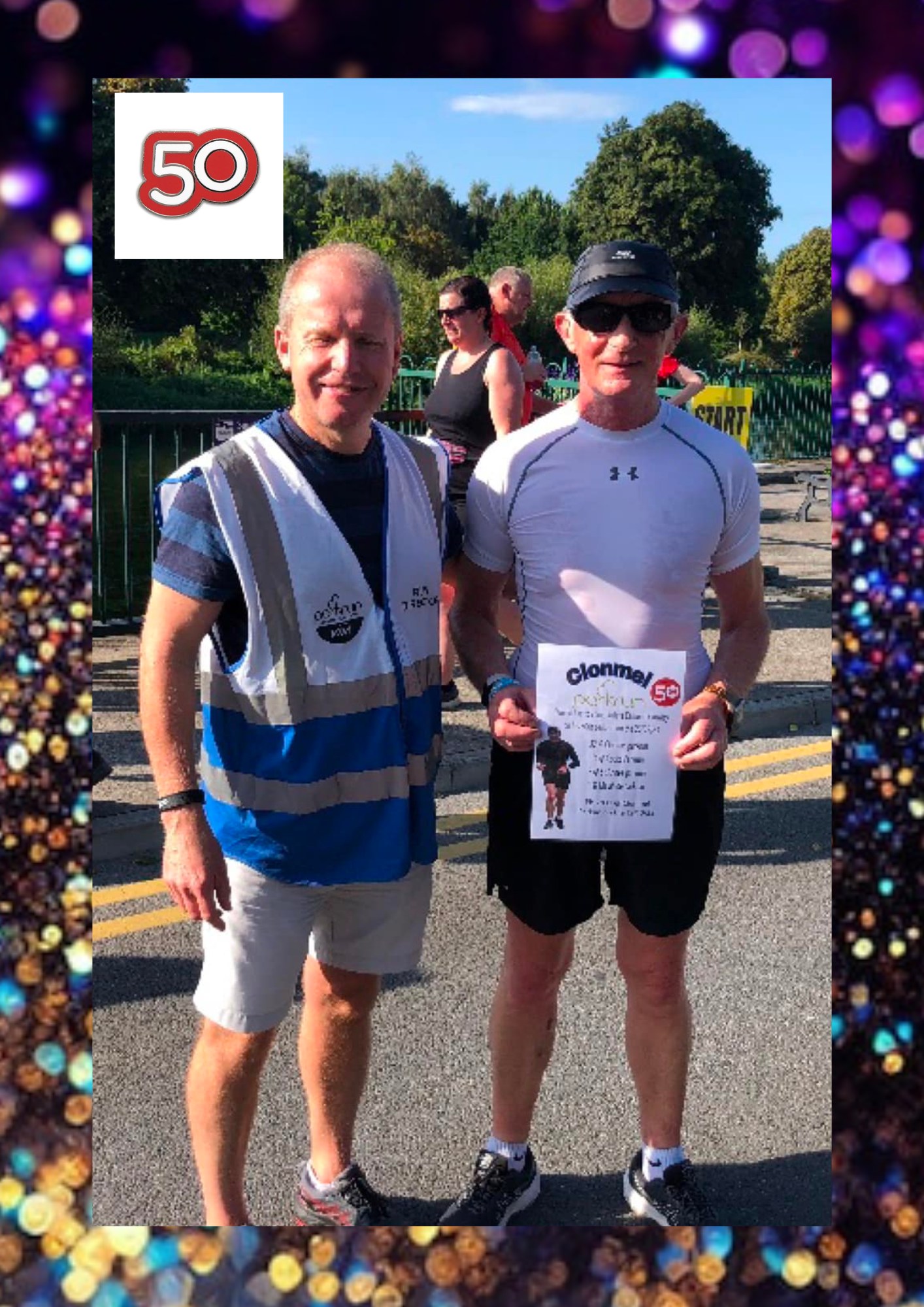 Eamonn Crowley celebrated his 50th parkrun on the 9th September, 2023 ...