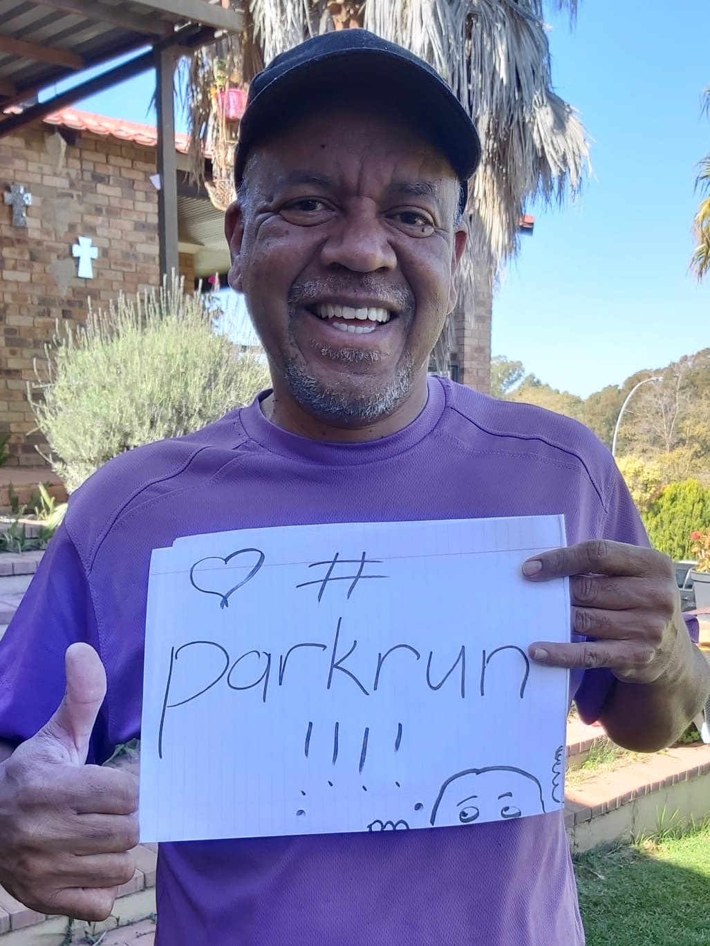 Thank you for your service, Edwin! | Heidedal parkrun