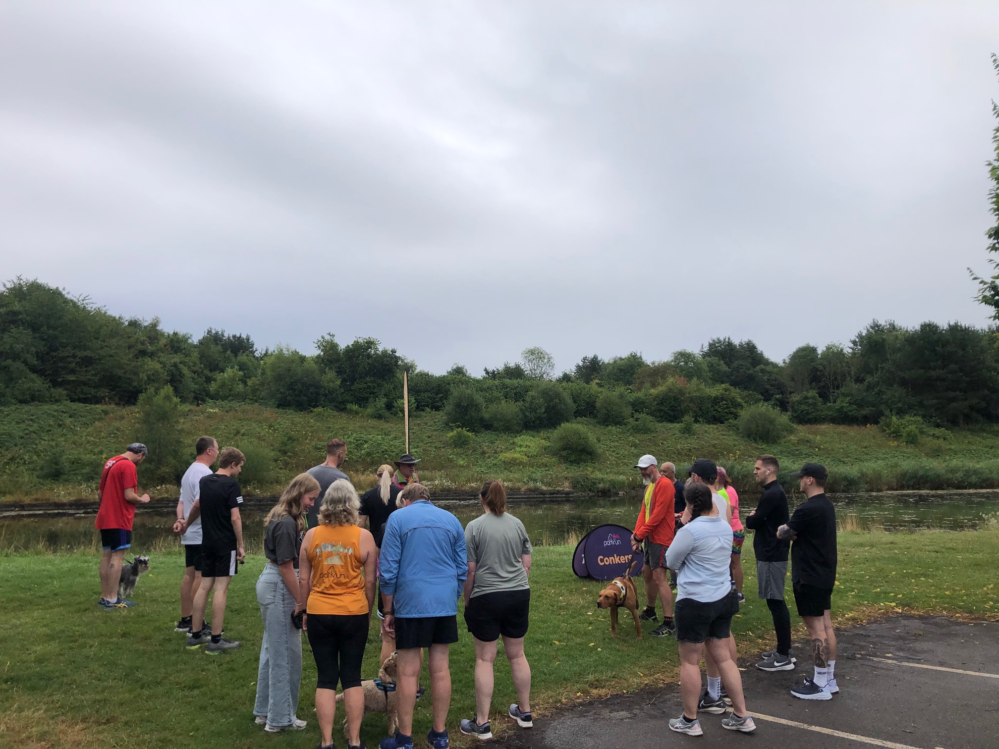 Triumph over rainy beginnings. | Conkers parkrun