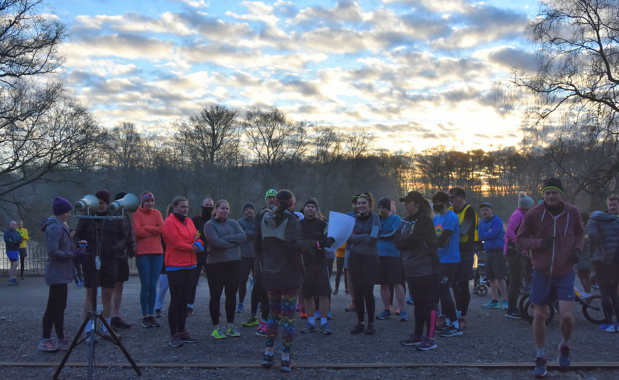Speedy parkrunners defeat the cold | Heaton parkrun