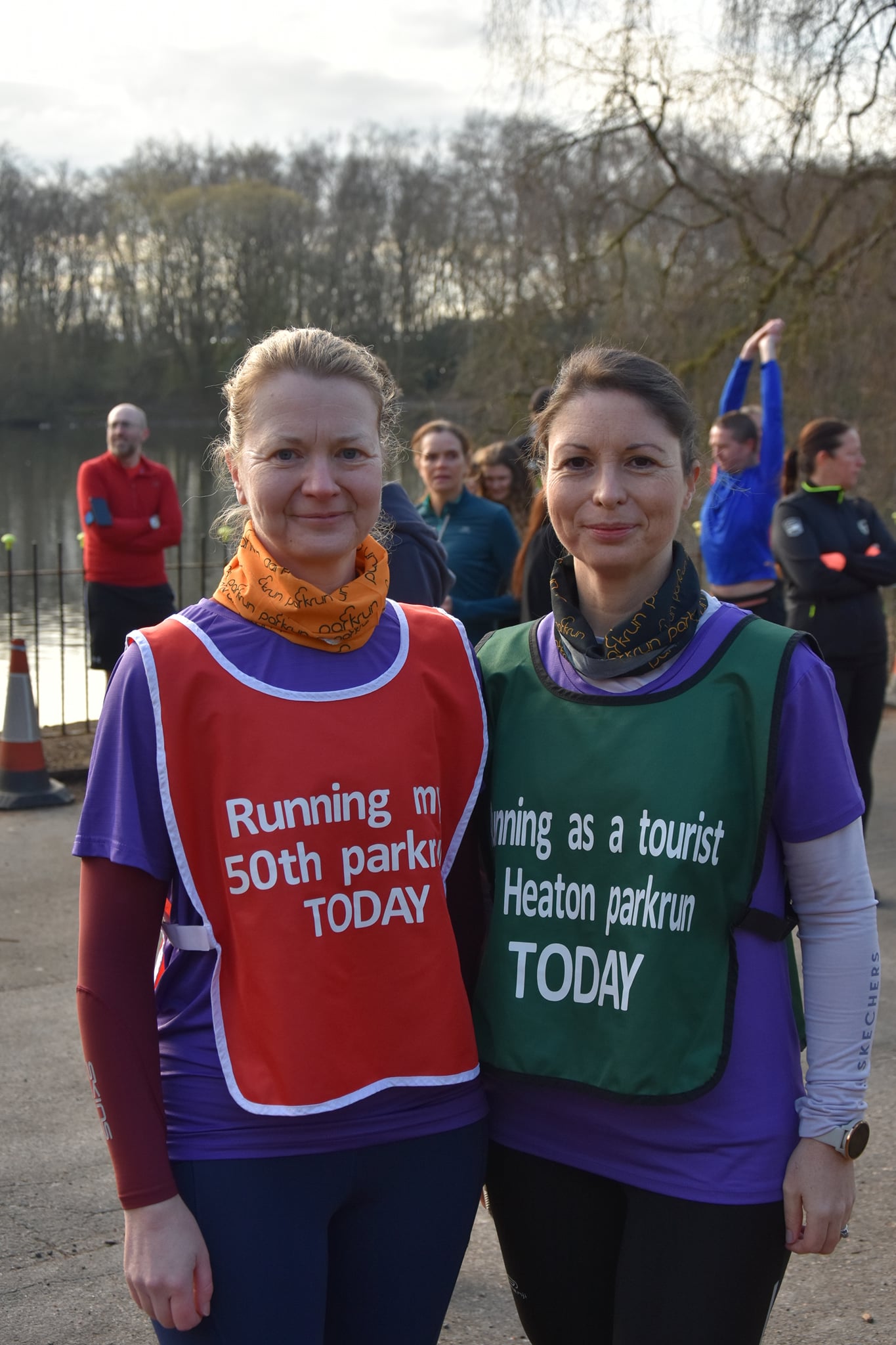 Poignant celebration at Heaton | Heaton parkrun