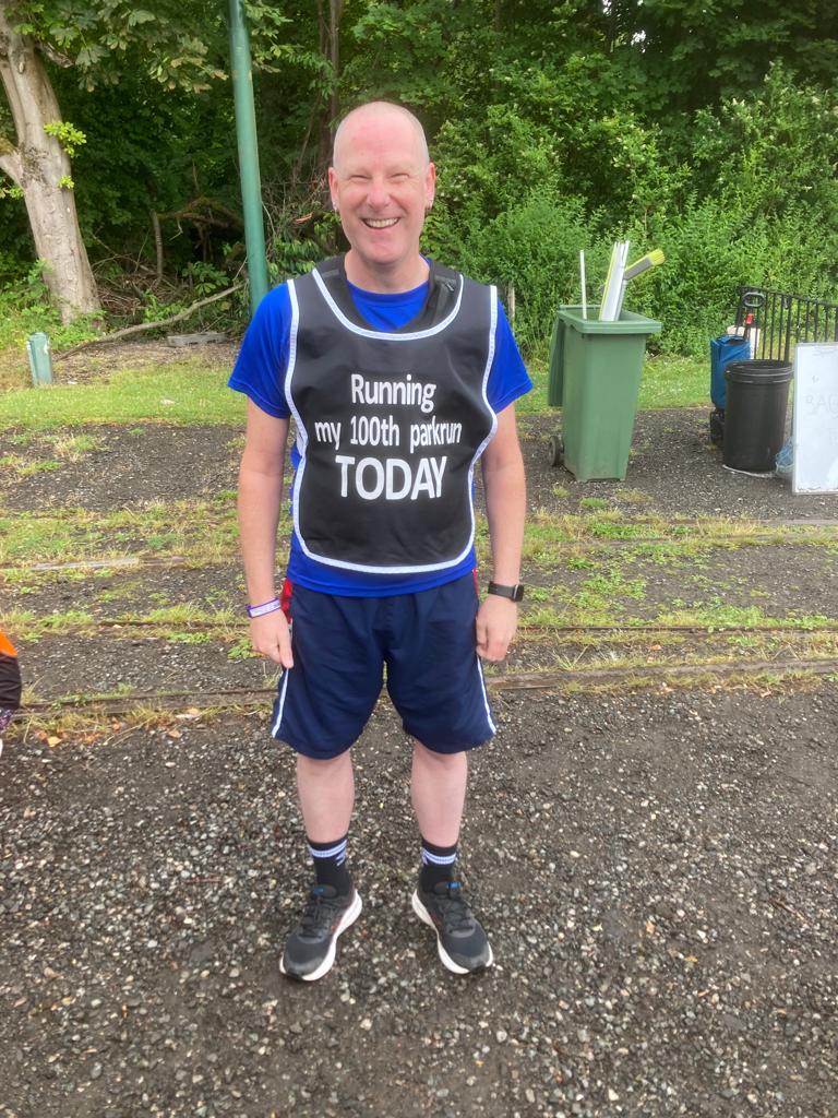 A parkrun to remember for Tony and Sacha | Heaton parkrun