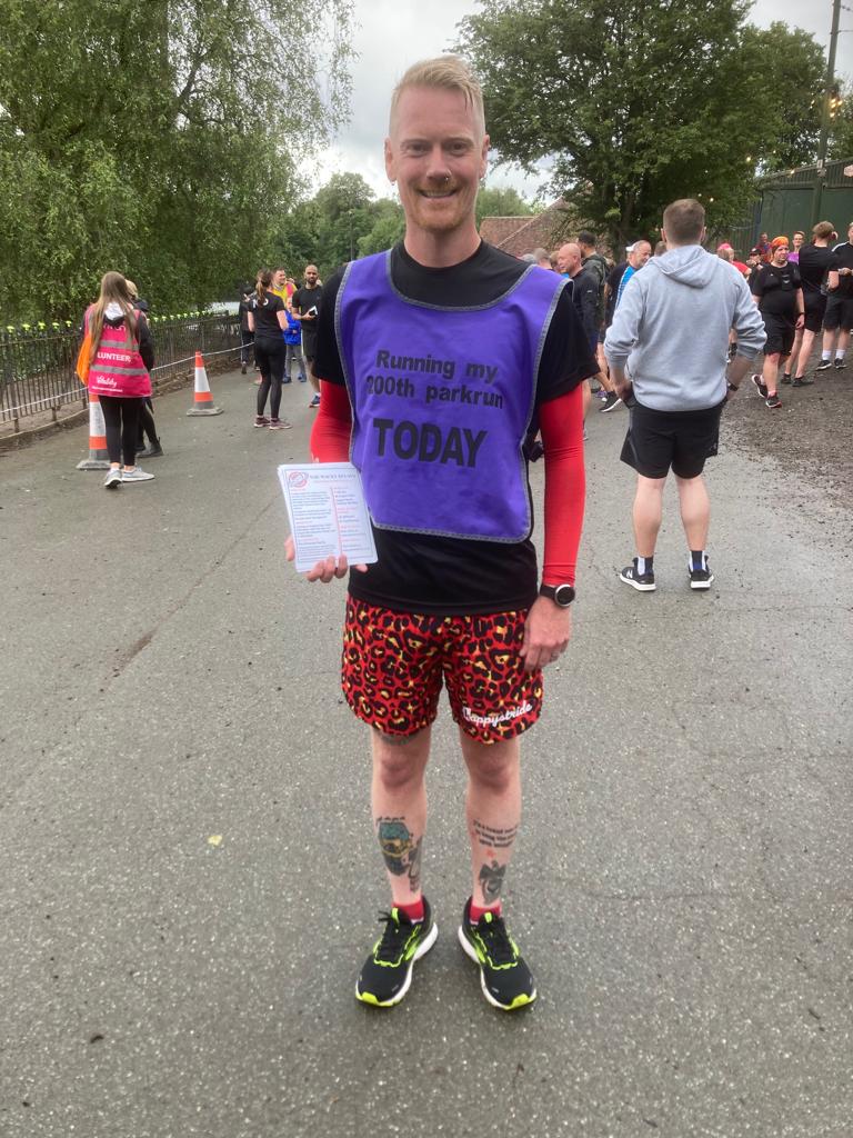 A parkrun to remember for Tony and Sacha | Heaton parkrun