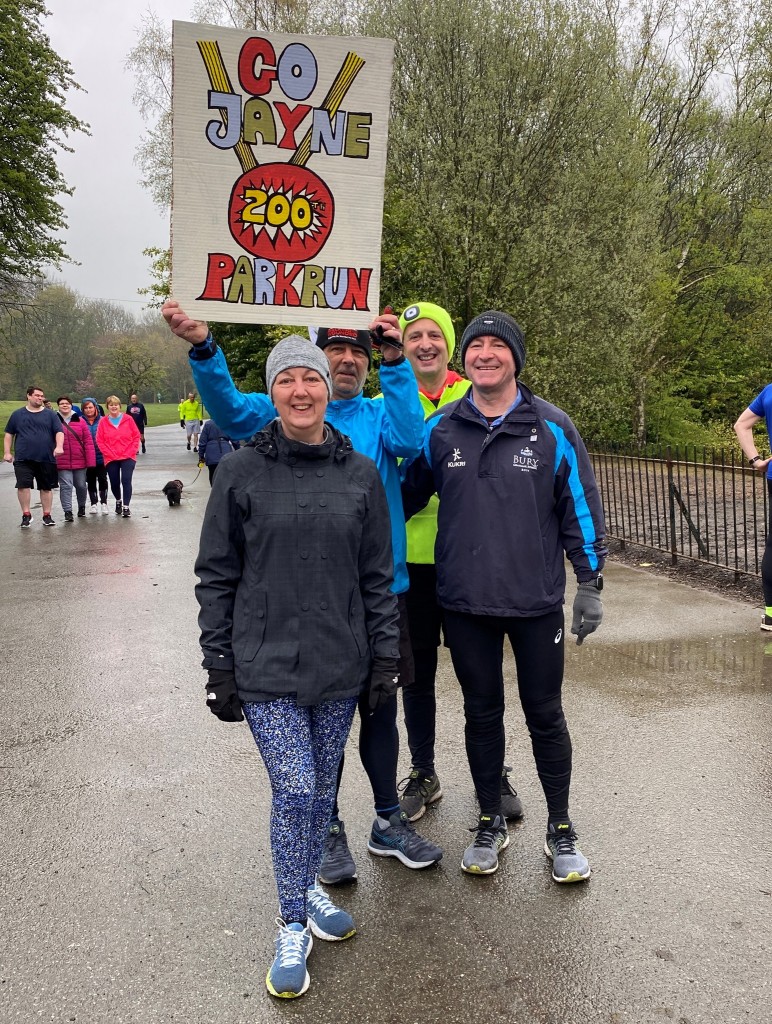 Sheila is second lady to 500 mark | Heaton parkrun