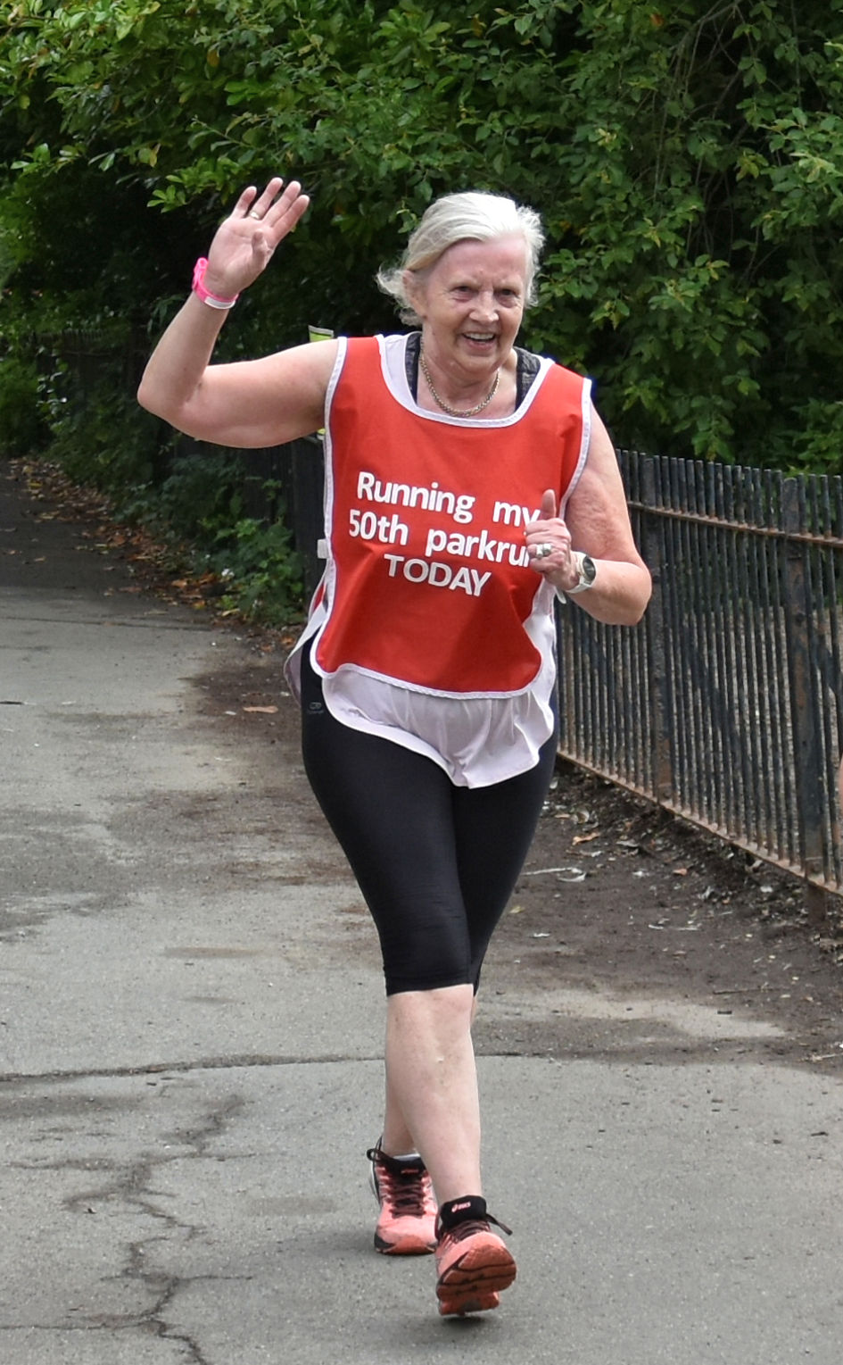 Heaton parkrunners brave summer downpour | Heaton parkrun