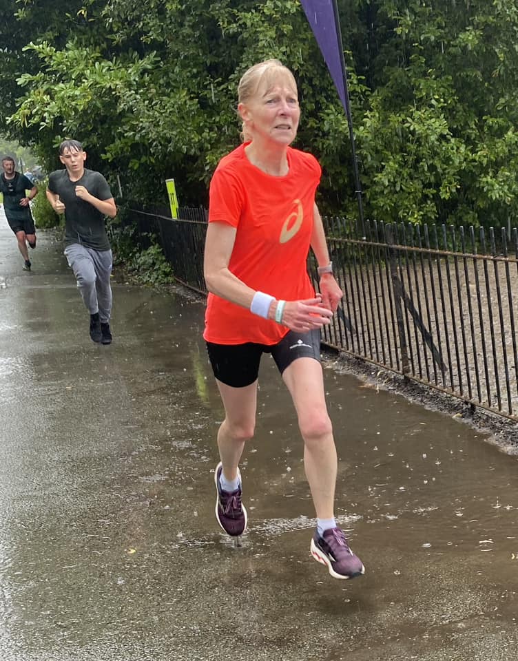 Heaton parkrunners brave summer downpour | Heaton parkrun