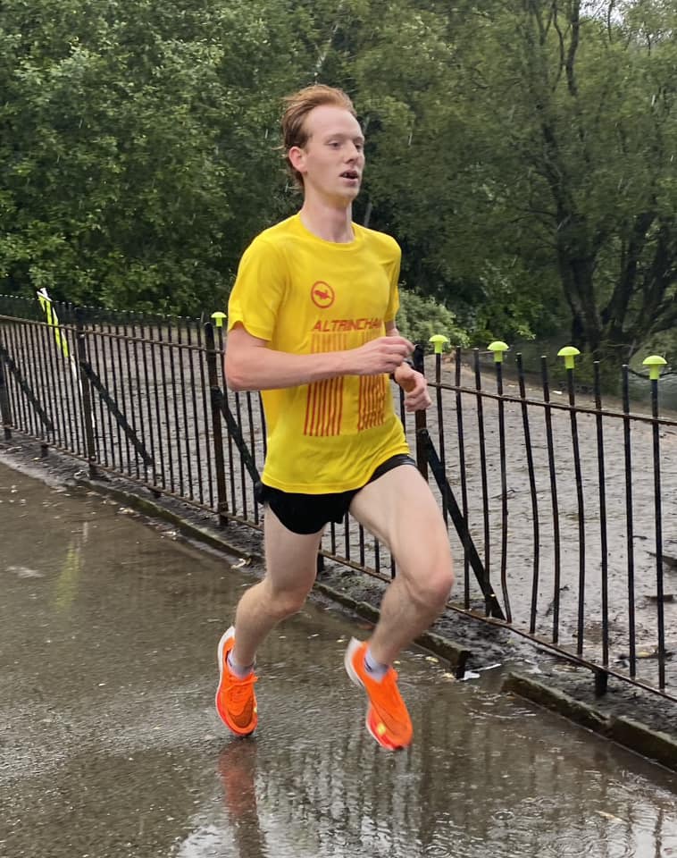 Heaton parkrunners brave summer downpour | Heaton parkrun