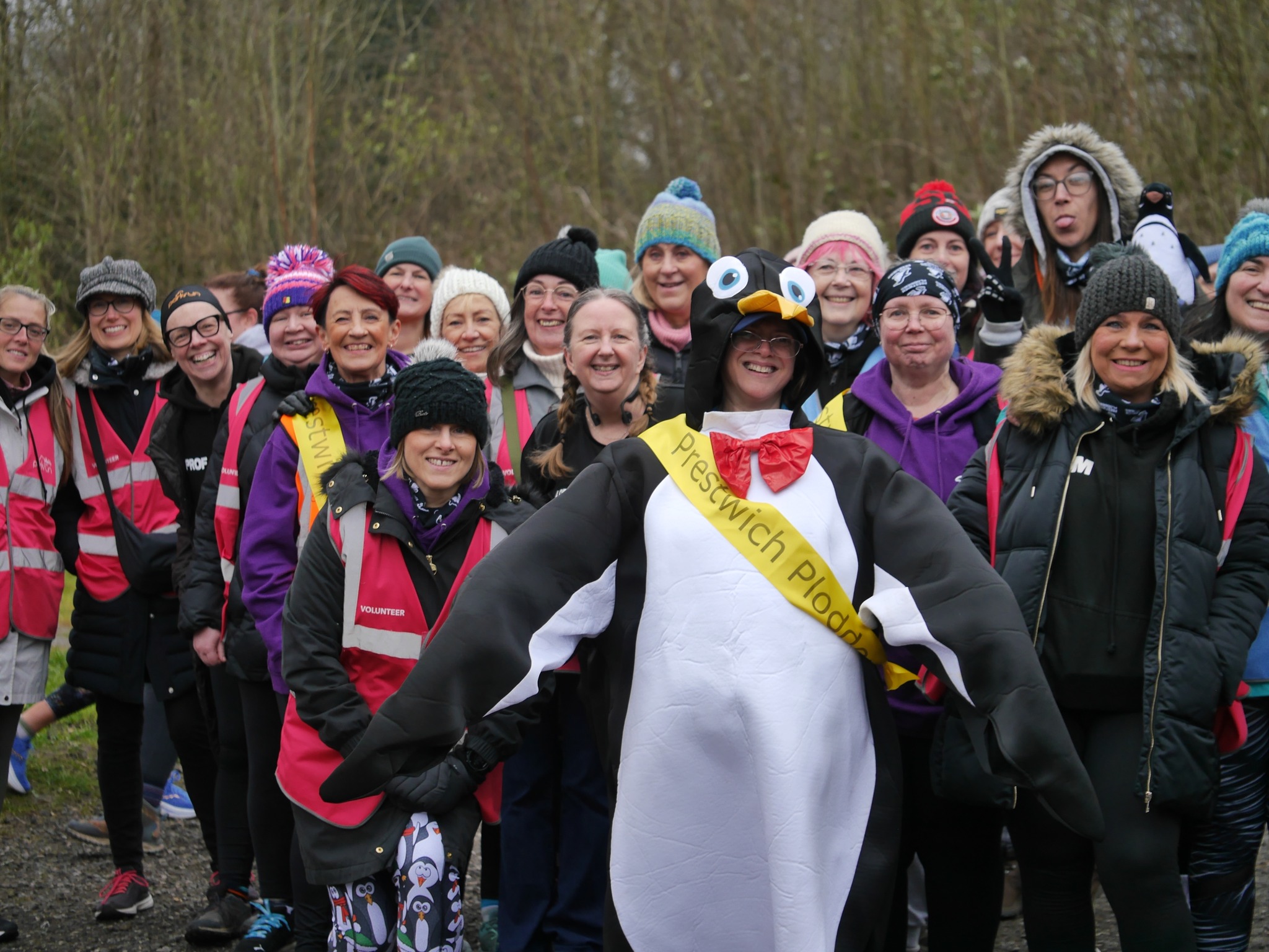 Penguin weather for Plodders takeover | Heaton parkrun