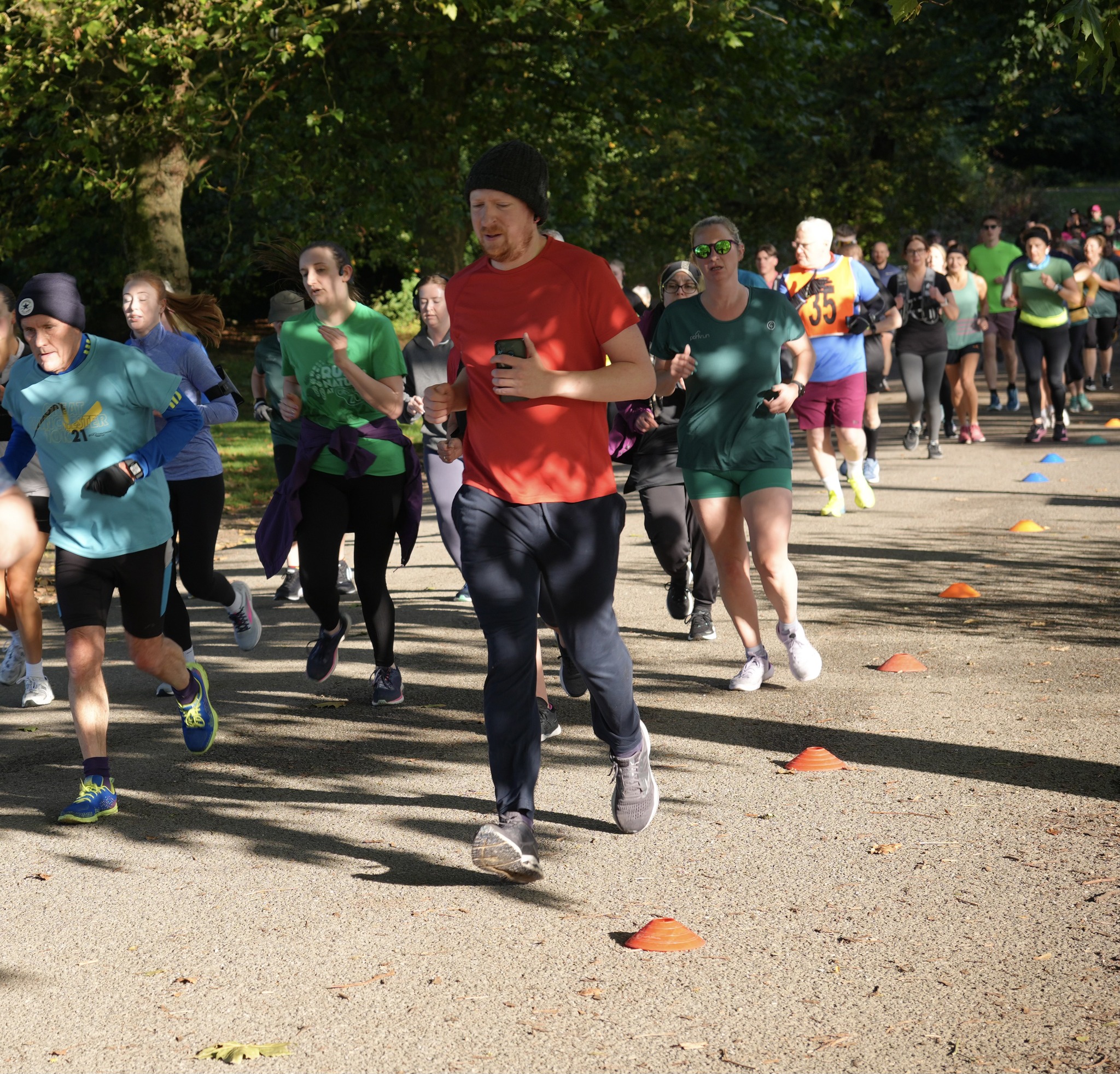 Perfect parkrun day for BBC filming | Heaton parkrun