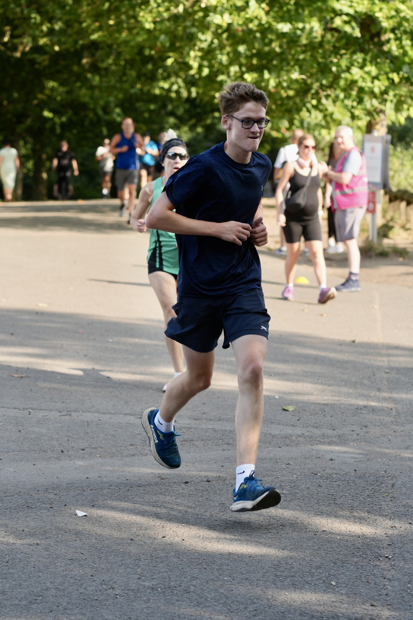 Brightening up a gloomy day | Heaton parkrun