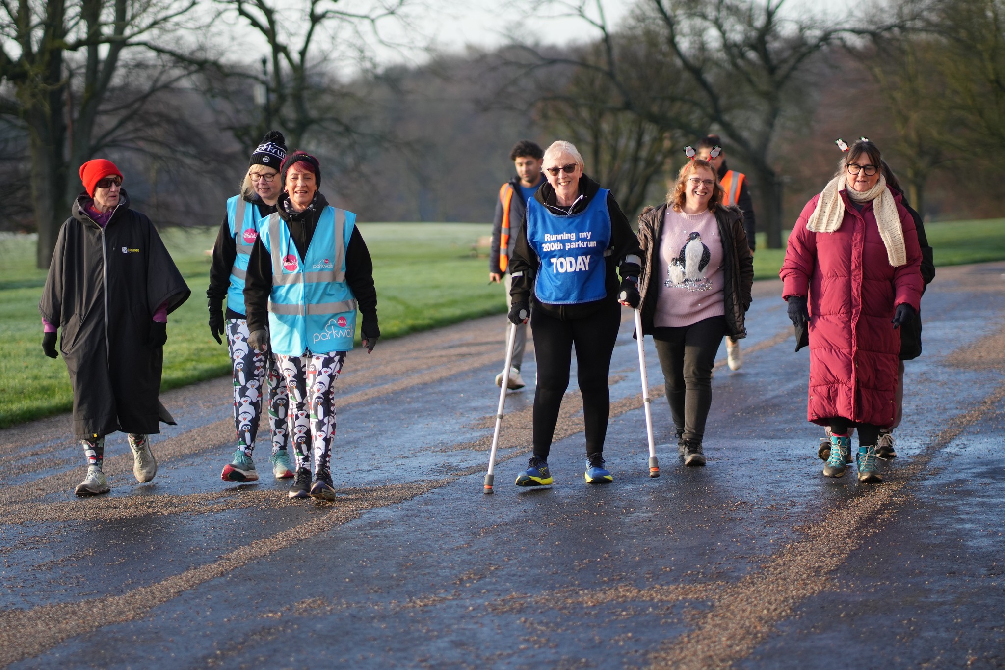 Sandra powers on | Heaton parkrun