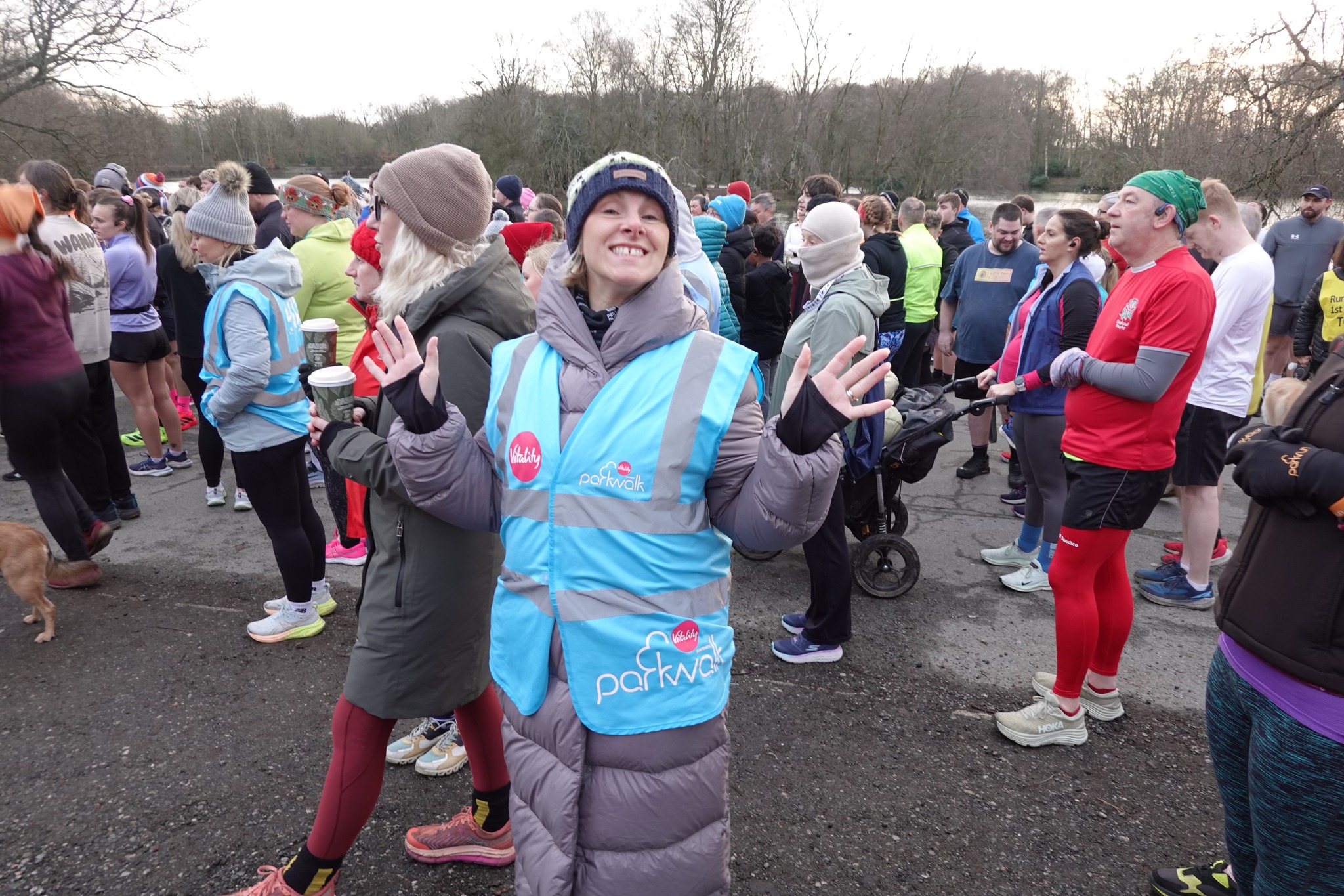Brightening up a gloomy day | Heaton parkrun
