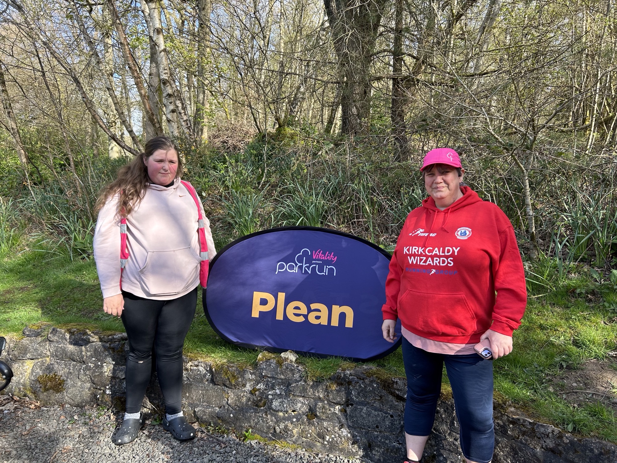 Woodpeckers, wood carvings, birdsong and volunteering teenagers | Plean ...