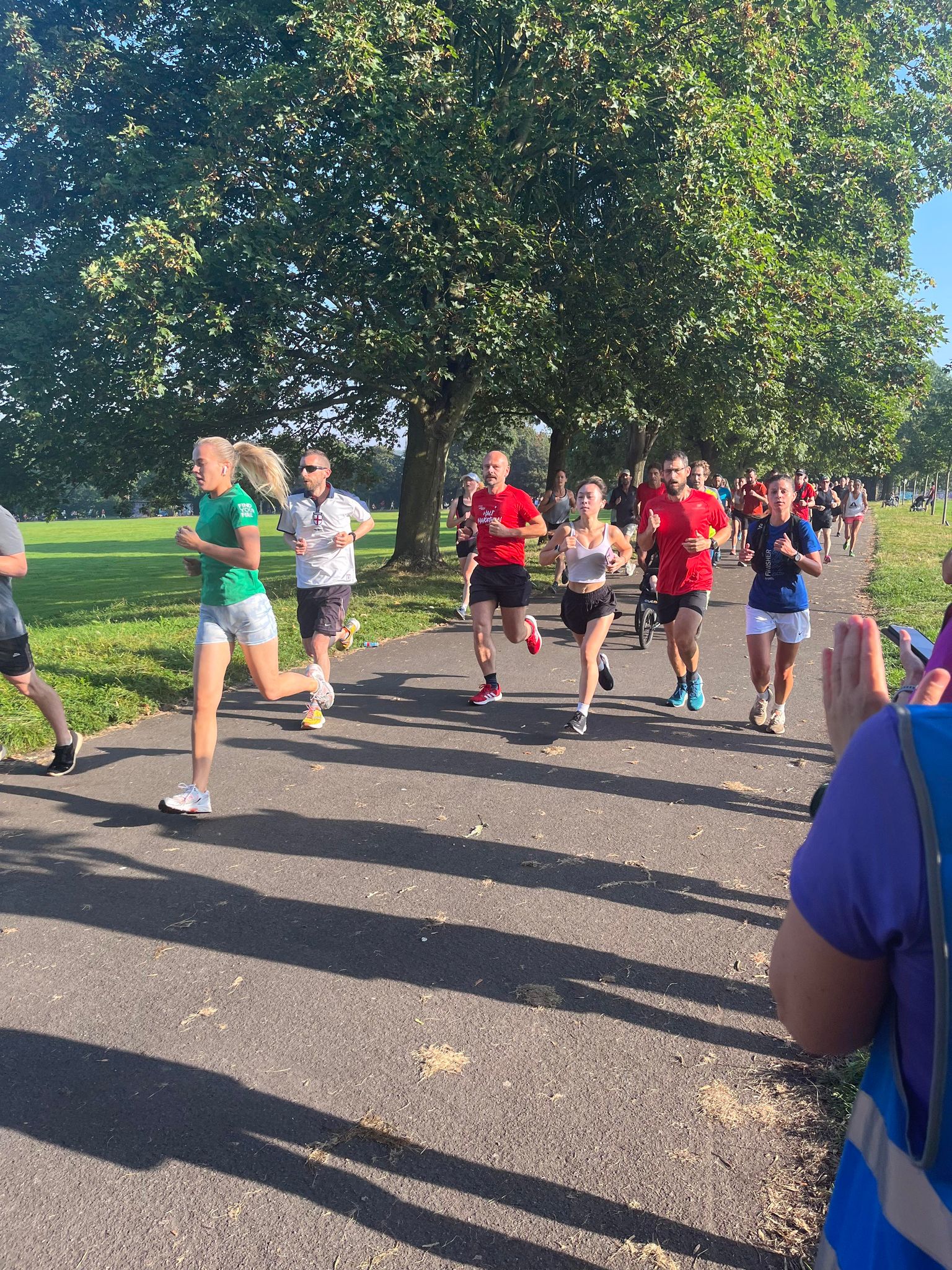Warm in the park… | Eastville parkrun