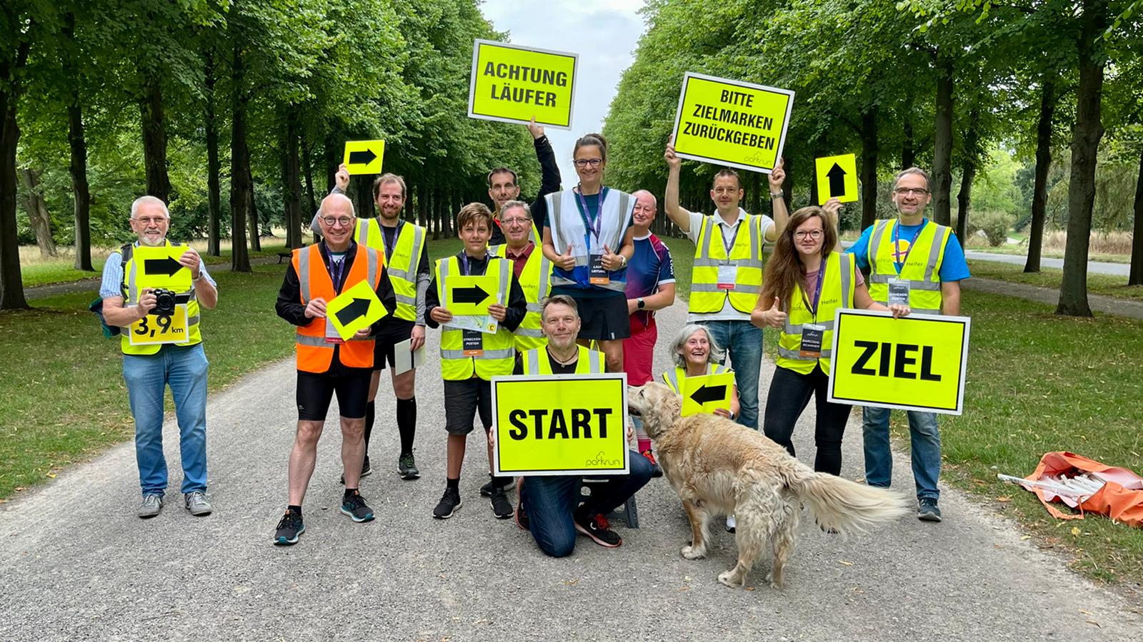 parkrun #175 – “Regen, was für Regen?” | Georgengarten parkrun