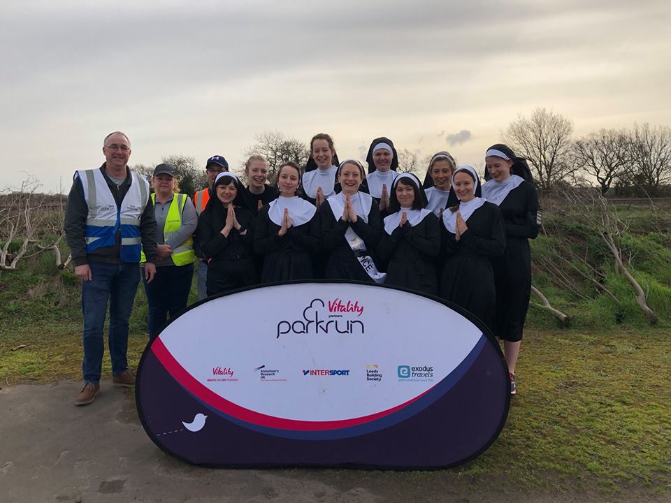 Selby parkrun #63 – the one with the nuns | Selby parkrun