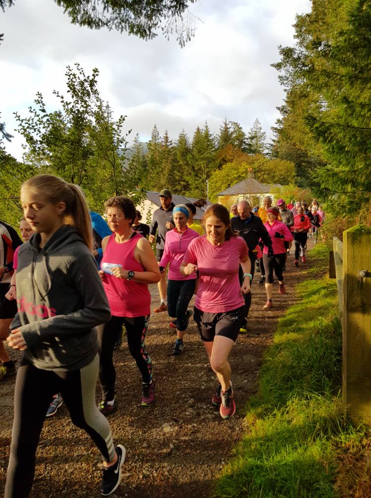Run Report Event#90 ParkRun goes Pink | Whinlatter Forest parkrun