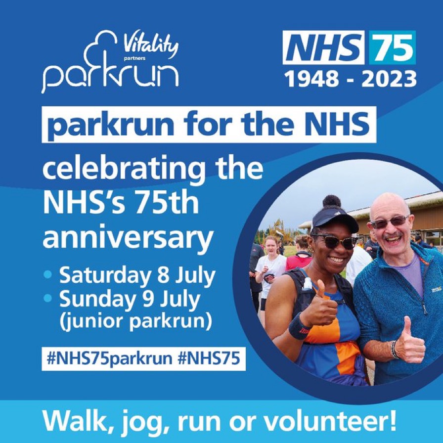 Happy 75th Birthday NHS! | Crewe parkrun