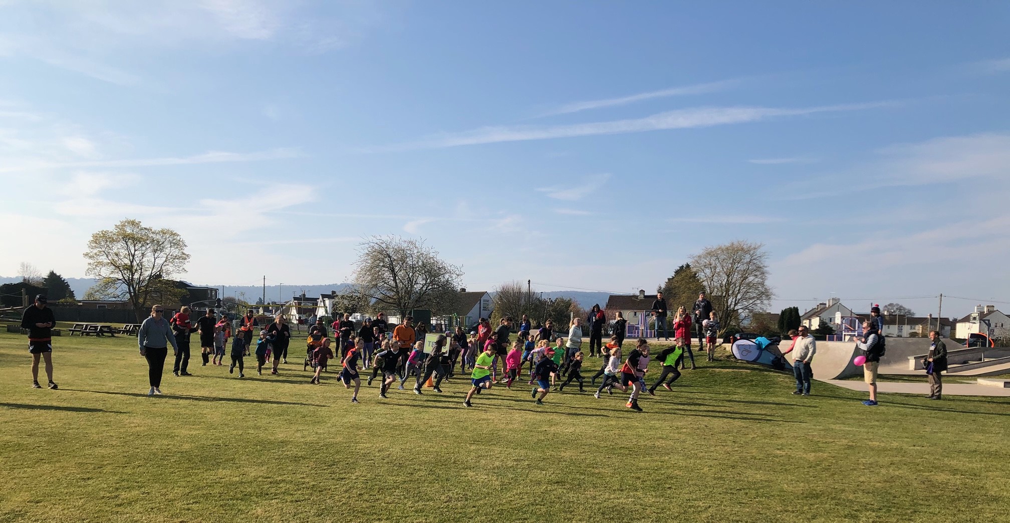 start | Stonehouse junior parkrun