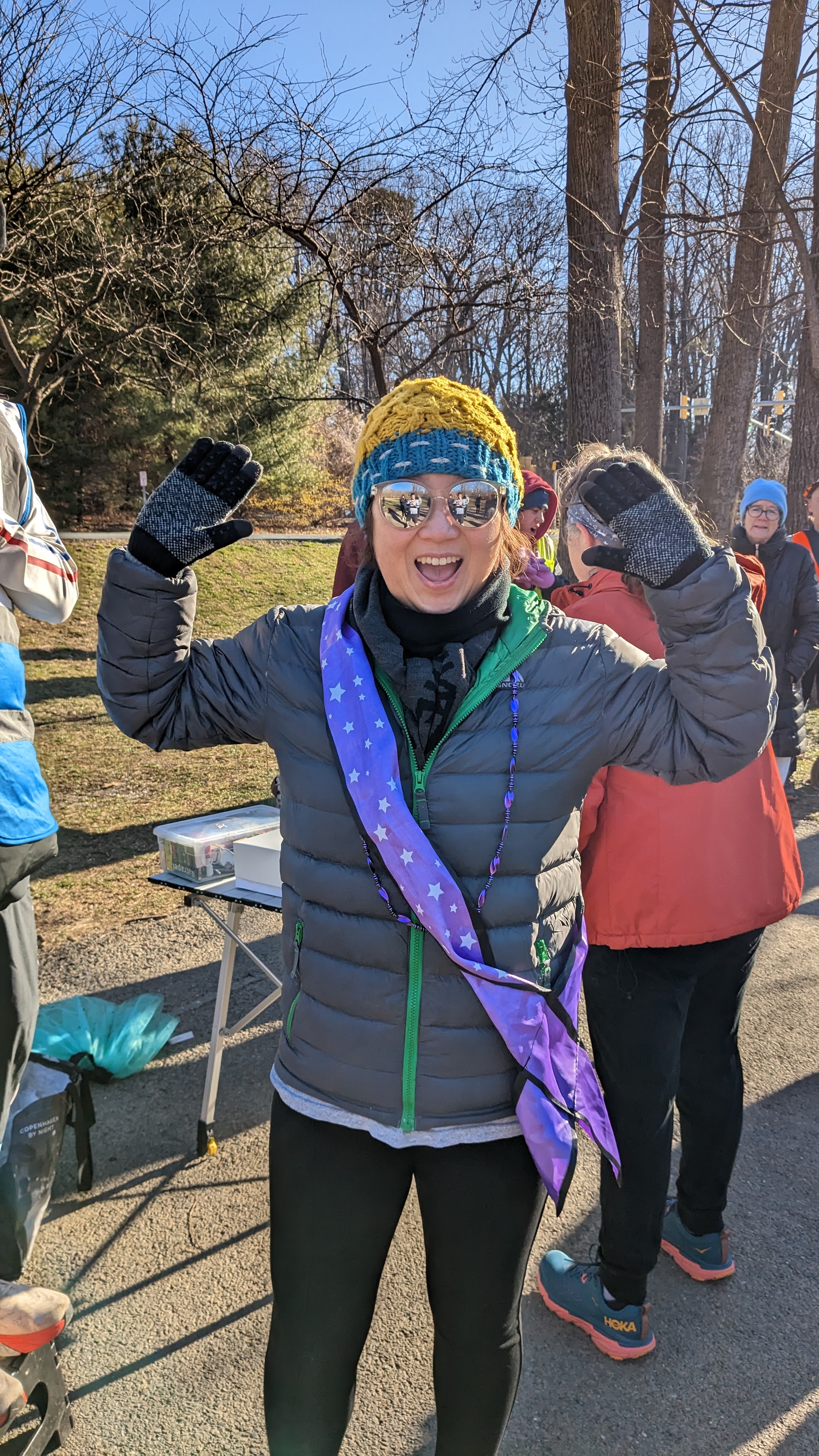#195 the one with the beads and King Cake | Kensington parkrun