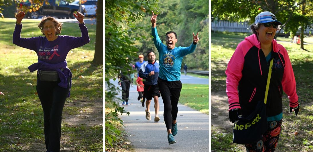 #283 Four milestones, and a female first finisher | Kensington parkrun