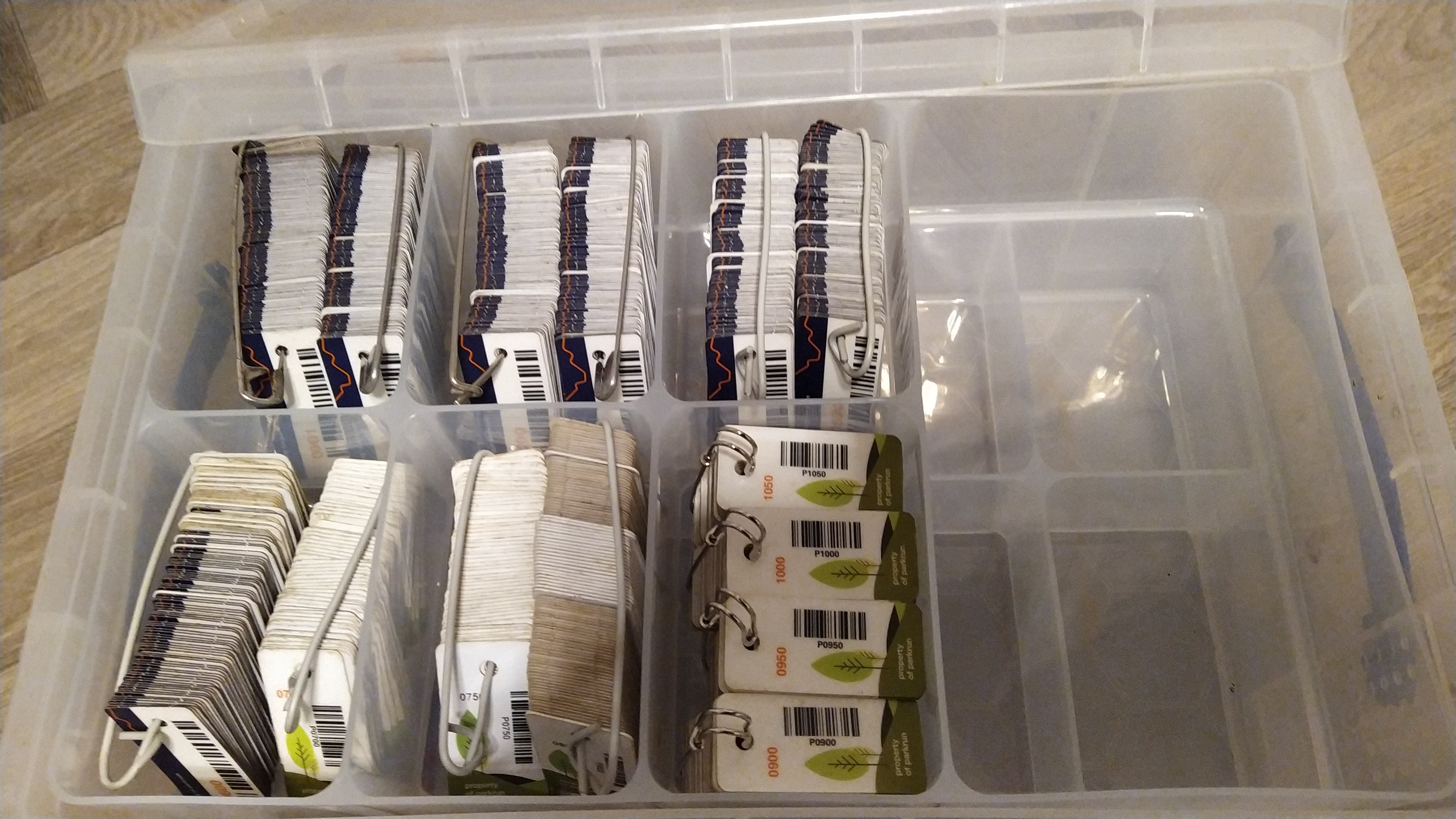 Token Sorting | Nonsuch parkrun