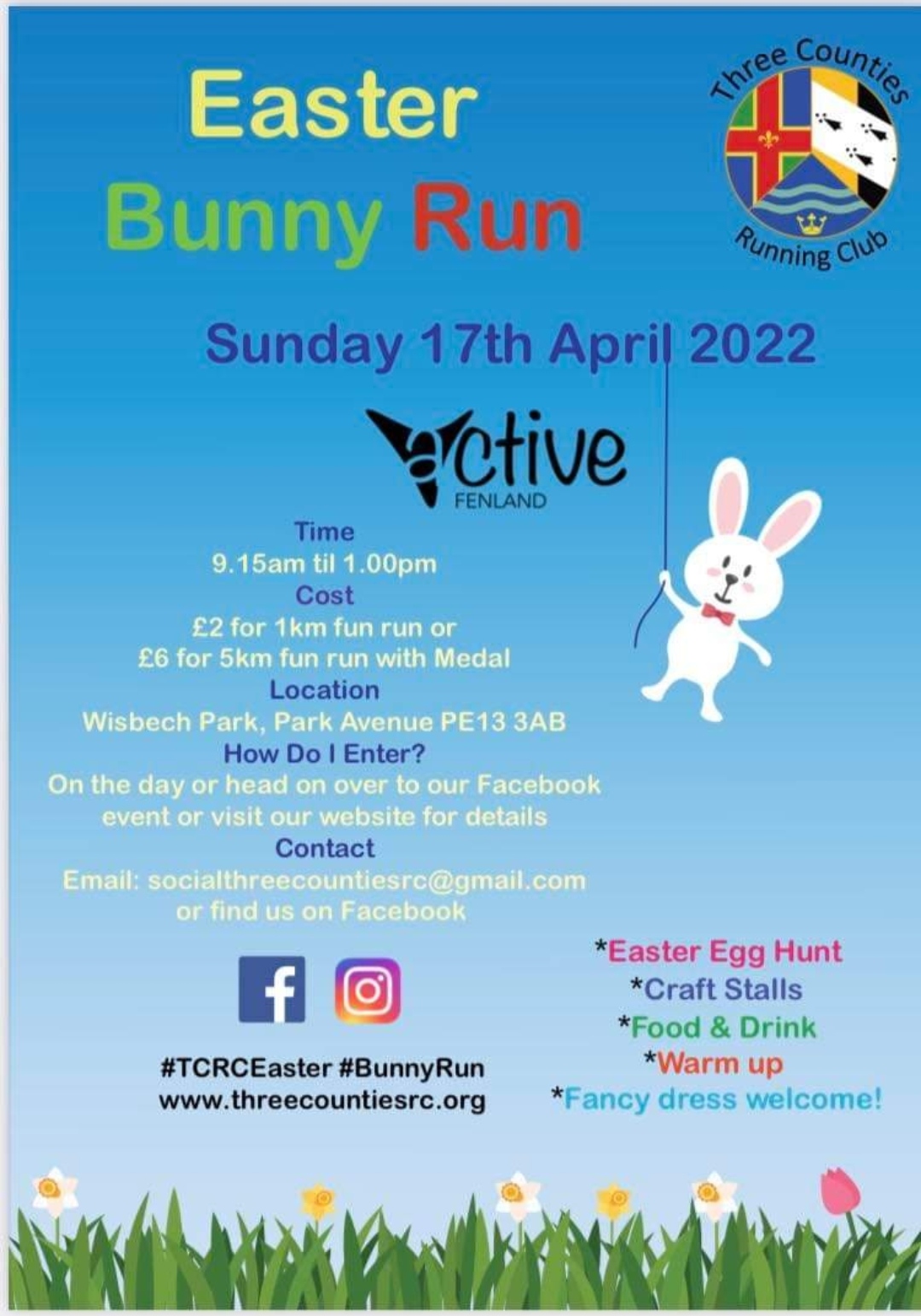 No junior parkrun on Easter Sunday | Wisbech junior parkrun