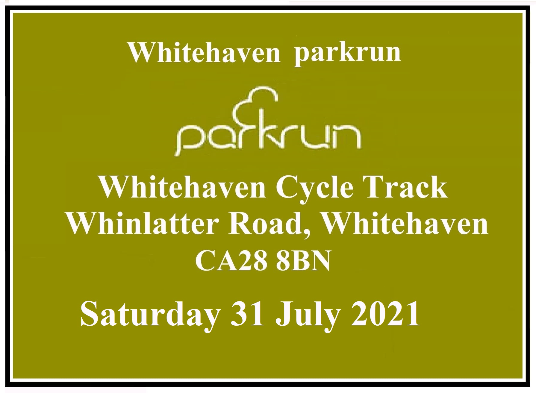 Run Report – 31st July 2021 | Whitehaven parkrun