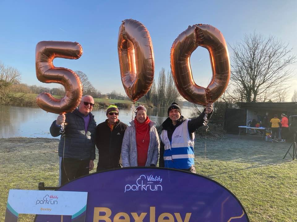 500 not out! | Bexley parkrun
