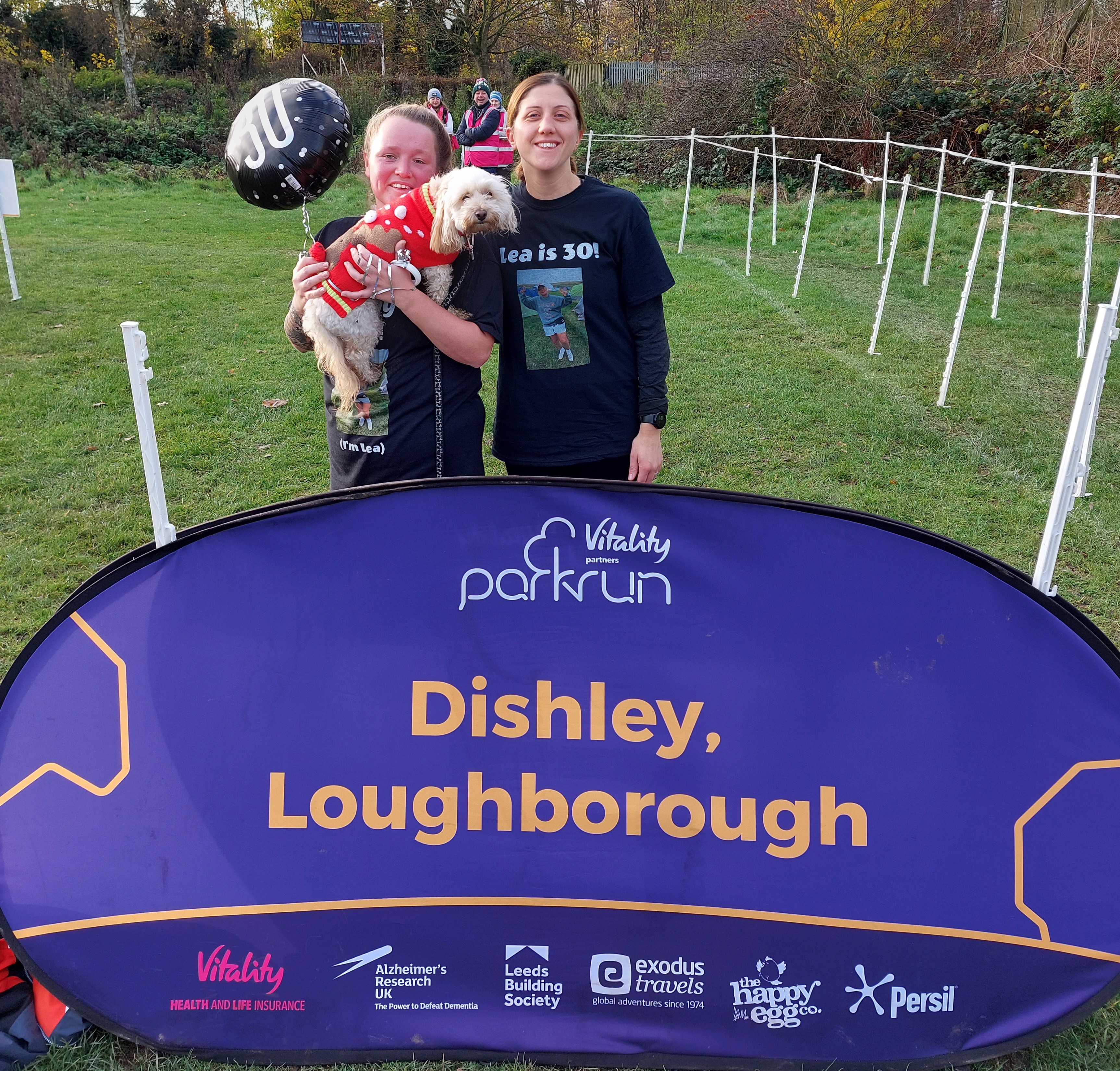 Dishley parkrun #149- A Big Birthday Bunch, with a milestone added in ...