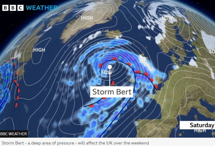 Storm Bert weather watch | Ford parkrun